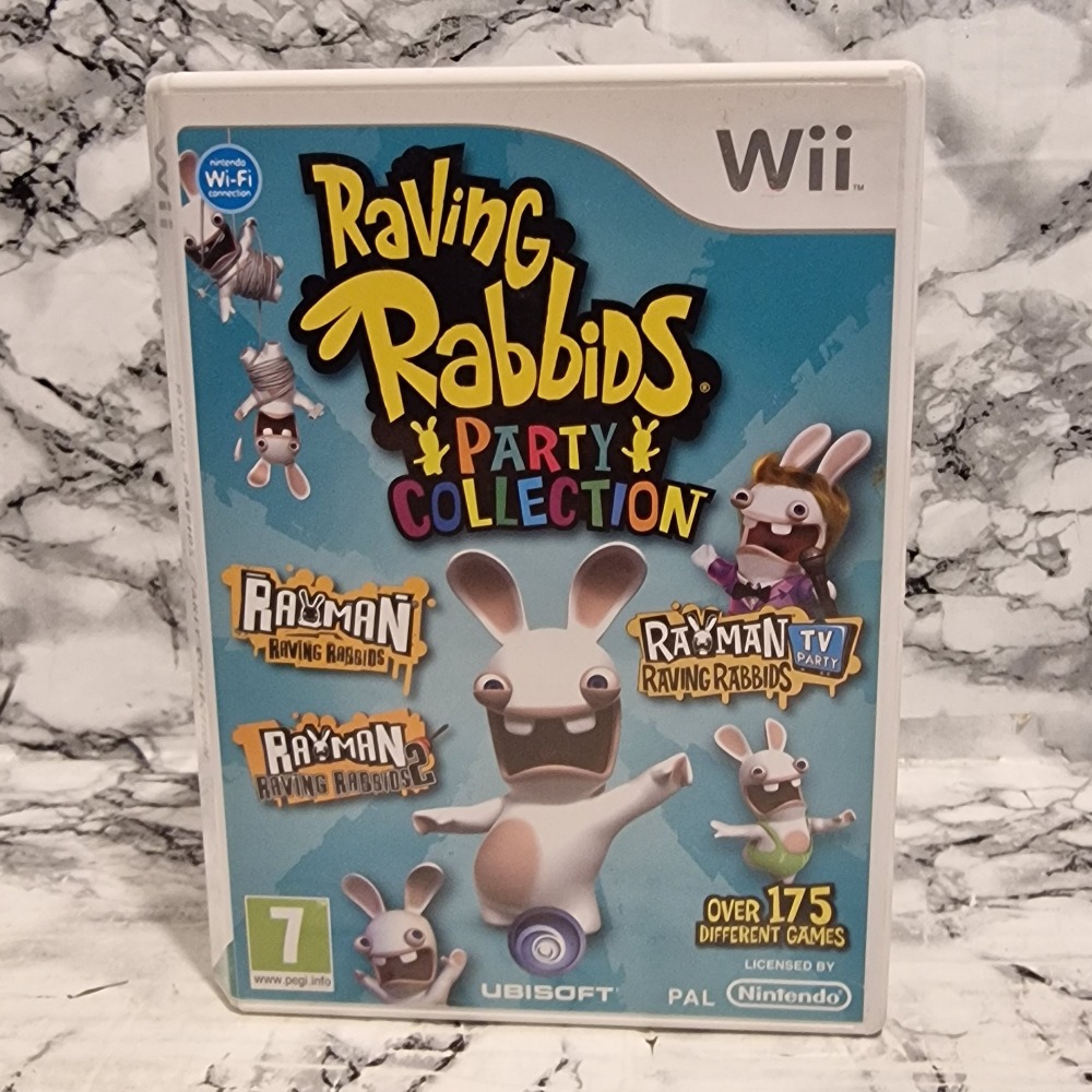 Pre-owned Raving Rabbids: Party Collection - (Nintendo Wii, 2010 ...